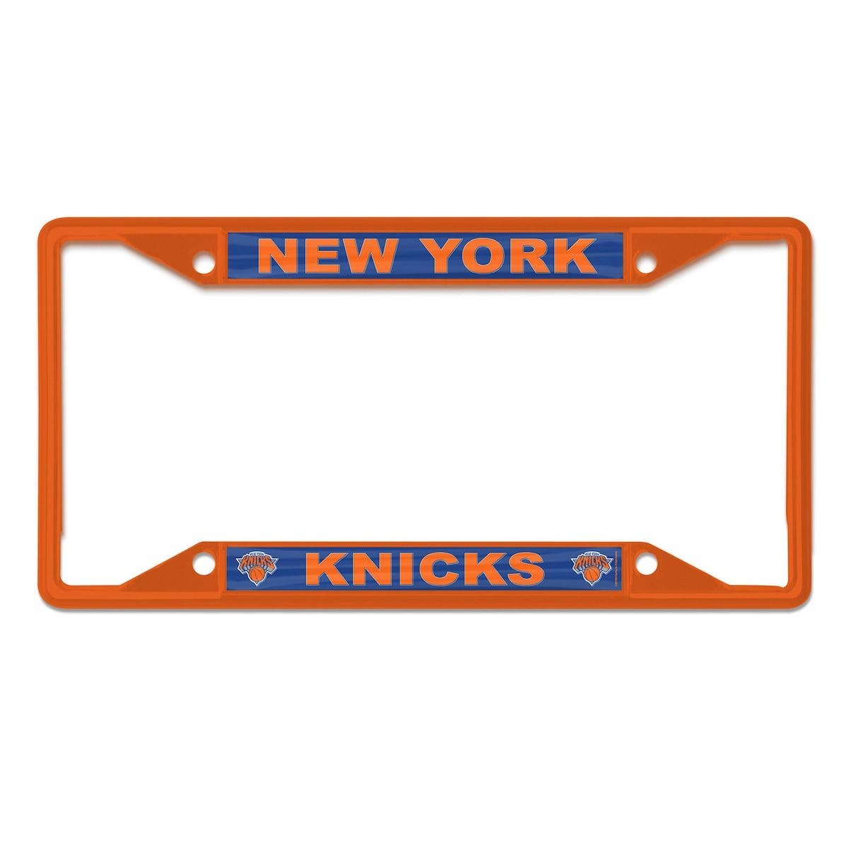 WINCRAFT New York Knicks Chrome Color License Plate Frame | Nordstrom