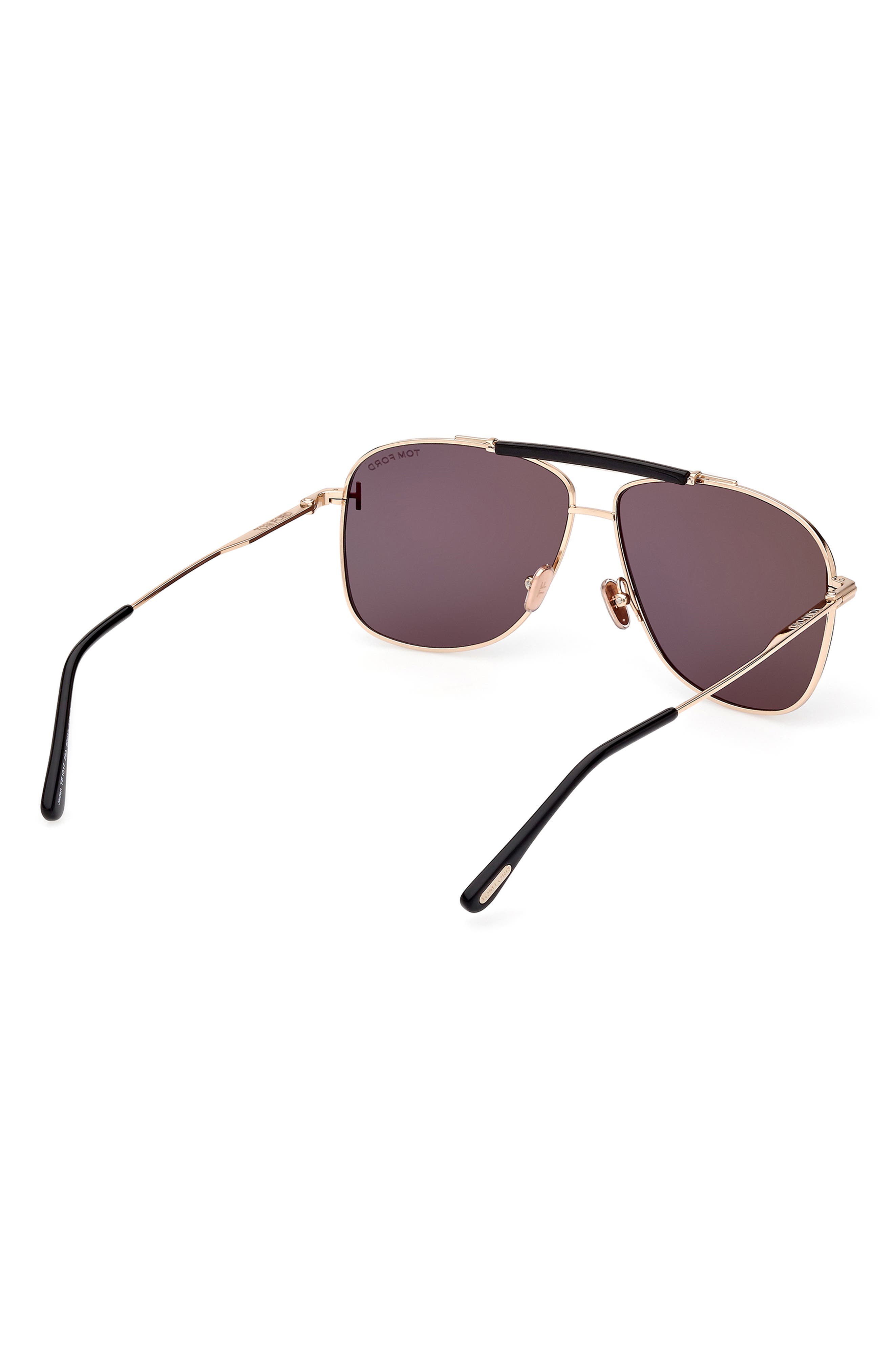 TOM FORD Jaden 60mm Polarized Navigator Sunglasses | Nordstrom