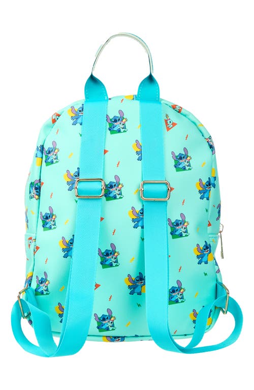 Bioworld Kids' Mini Stitch Backpack In Blue Aqua | ModeSens