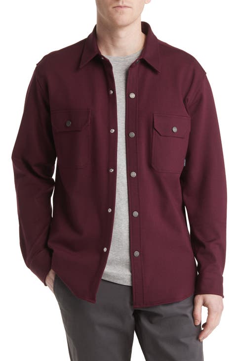 Men's Burgundy Button Up Shirts | Nordstrom