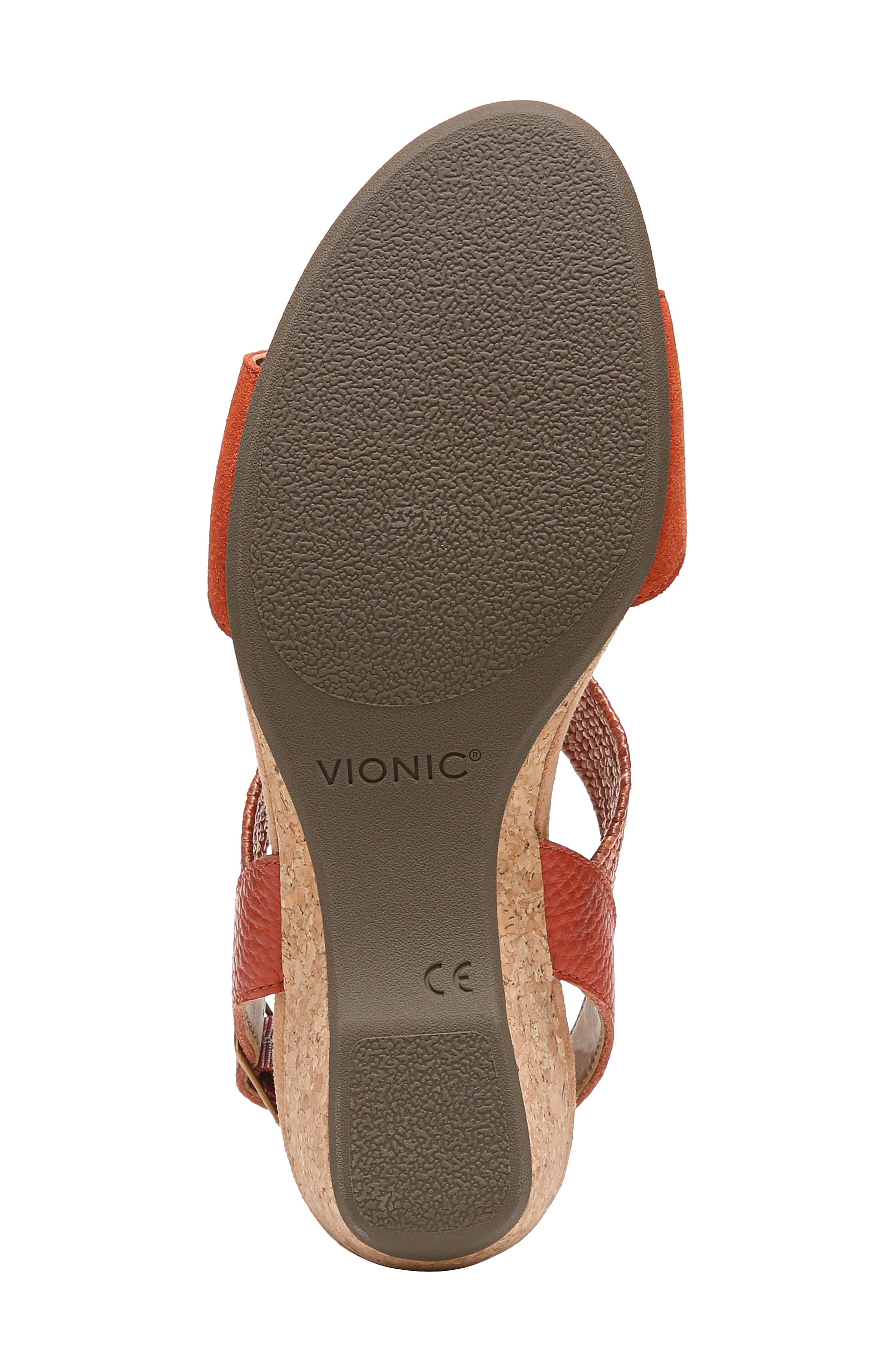 Vionic Kaytie T-Strap Wedge Sandal (Women) | Nordstrom