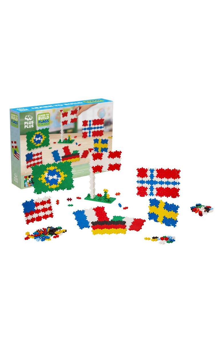 Plus-Plus USA 500-Piece Learn to Build Flags Playset | Nordstrom