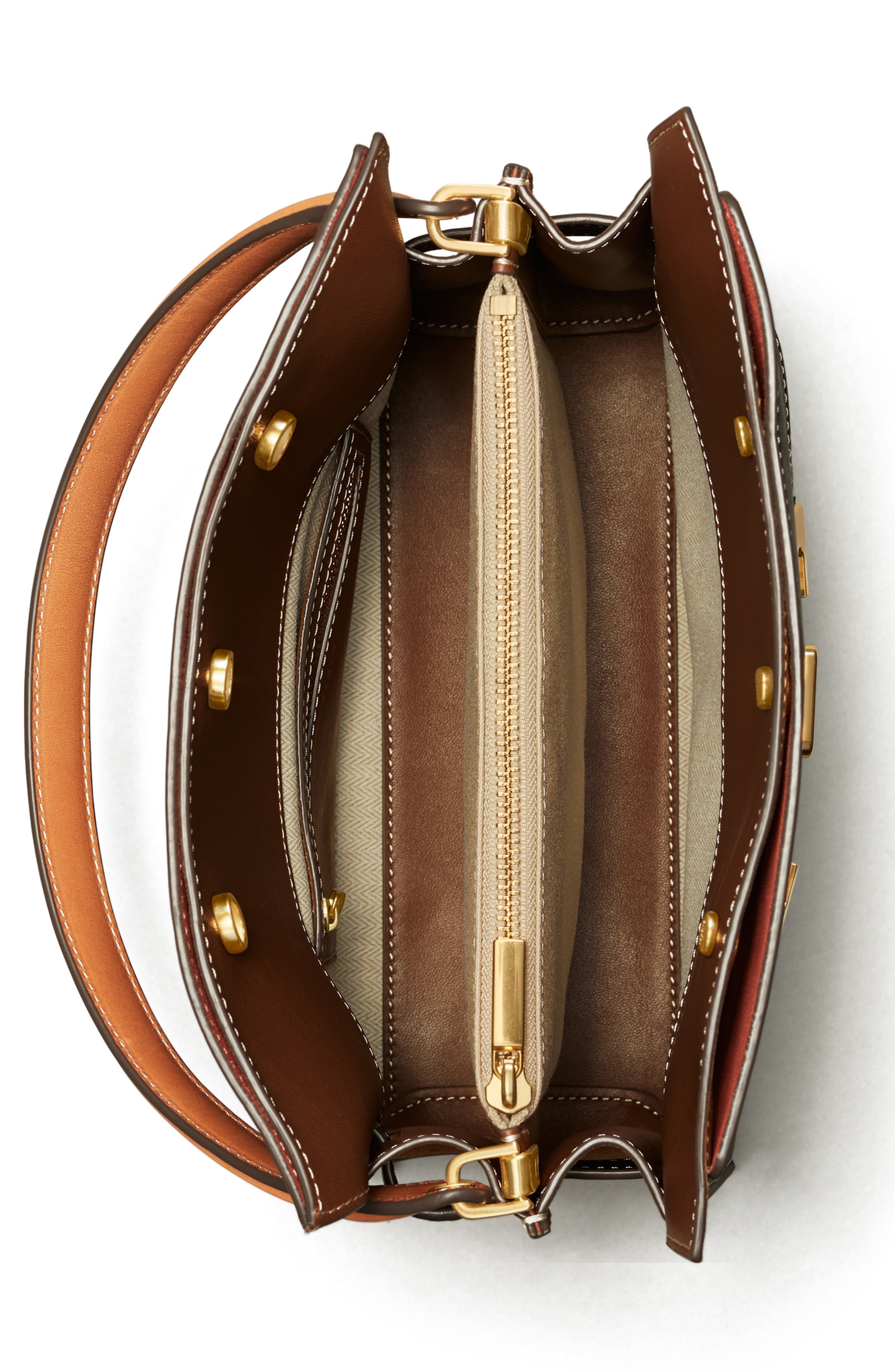 Tory Burch Lee Radziwill Small Leather Double Bag | Nordstrom