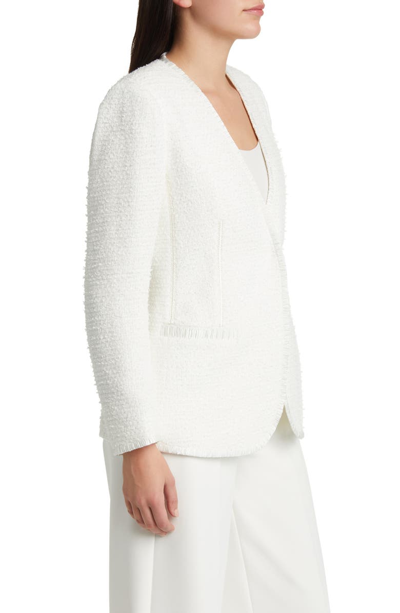 KOBI HALPERIN Collarless Tweed Jacket | Nordstrom