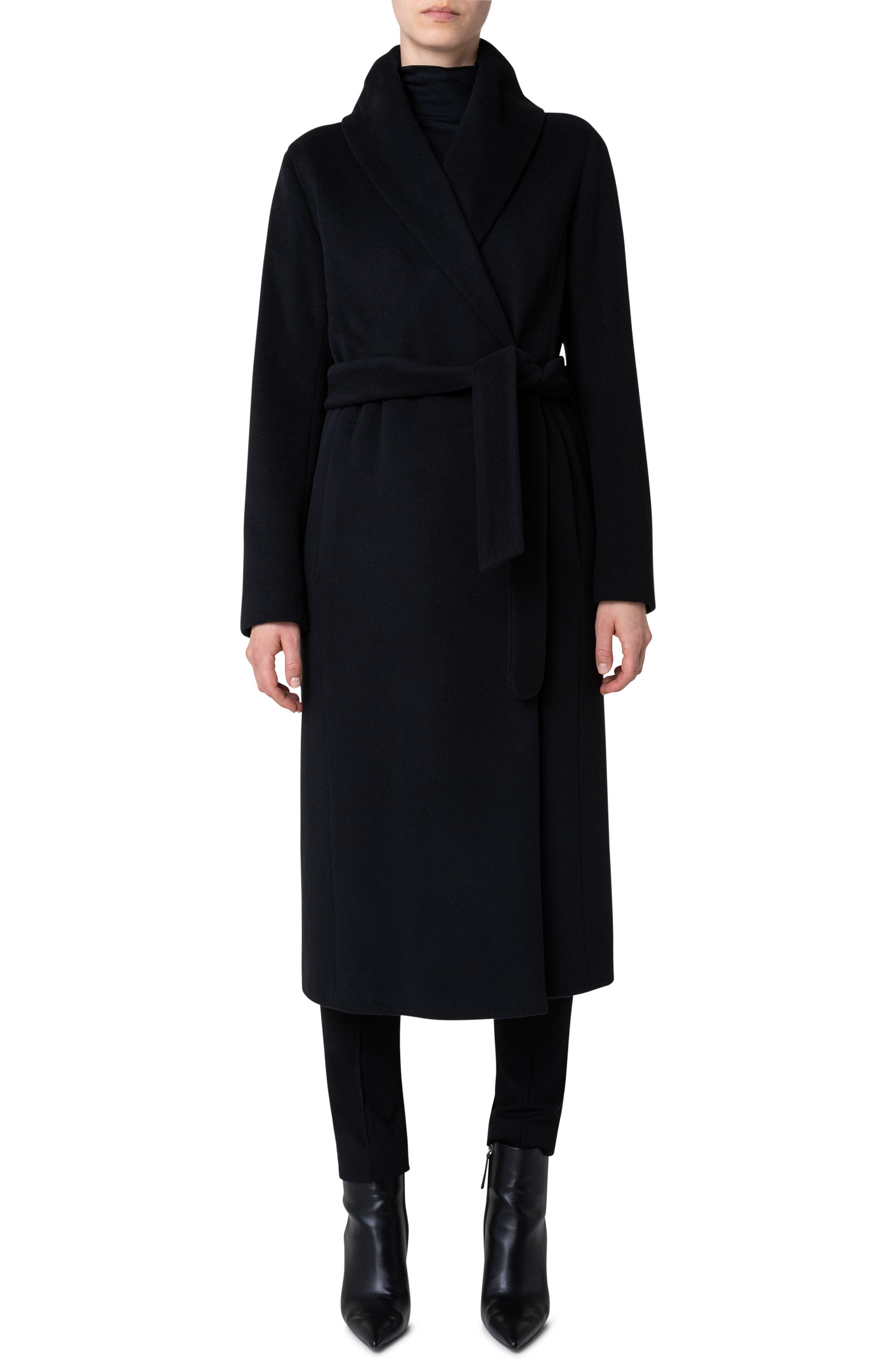 Akris punto Wool Blend Coat | Nordstrom