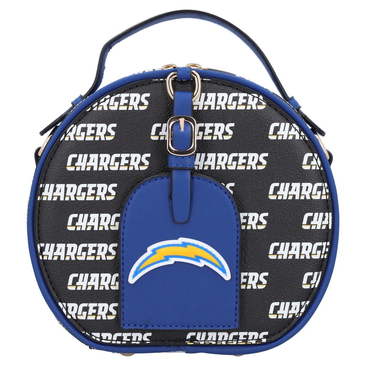 CUCE Los Angeles Chargers Repeat Logo Round Bag | Nordstrom