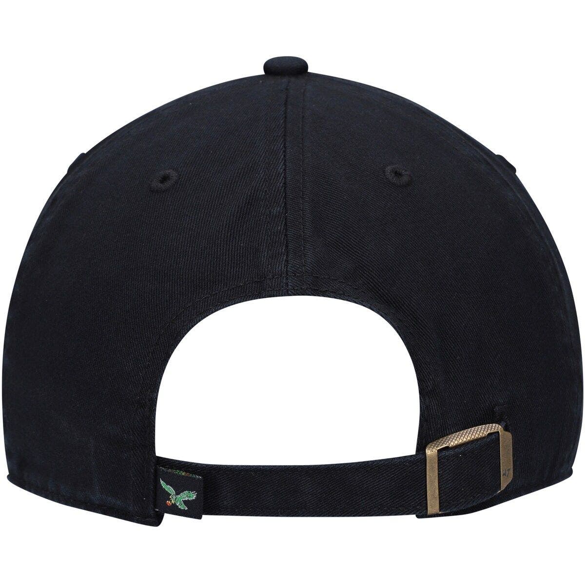 '47 Men's '47 Black Philadelphia Eagles Tonal Team Clean Up Historic ...