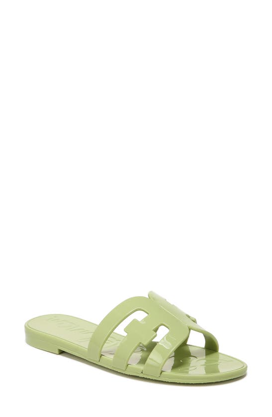 Sam Edelman Women's Bay Logo Emblem Jelly Slide Sandals Women's Shoes ...