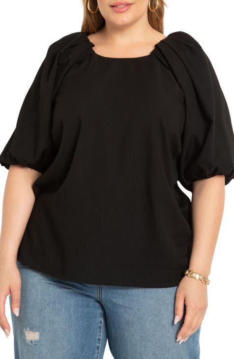 Puff Sleeve Plus Size Clothing For Women | Nordstrom