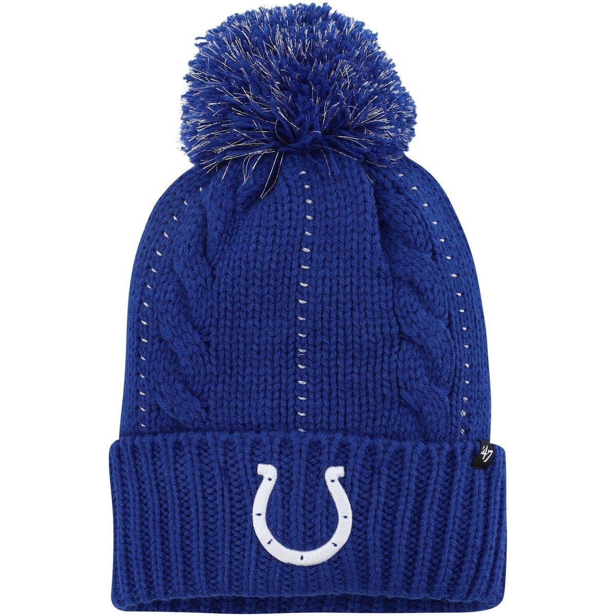 '47 Women's '47 Royal Indianapolis Colts Bauble Cuffed Knit Hat with ...