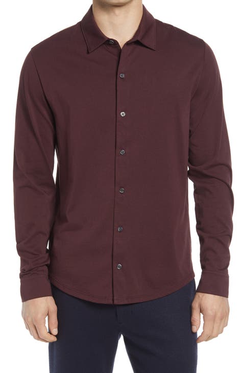 Men's Burgundy Shirts | Nordstrom
