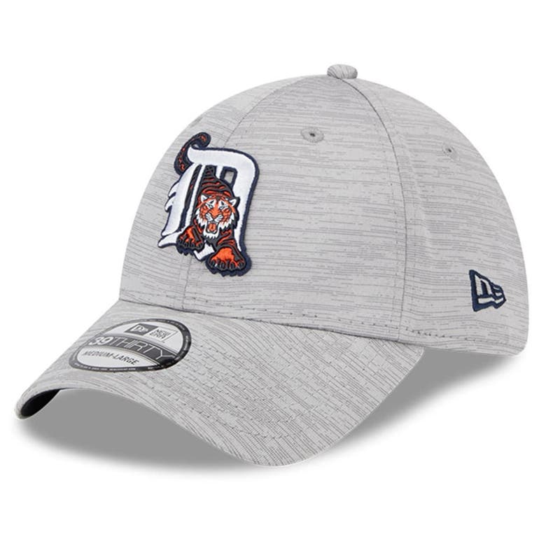 New Era Gray Detroit Tigers 2023 Clubhouse 39thirty Flex Hat | ModeSens