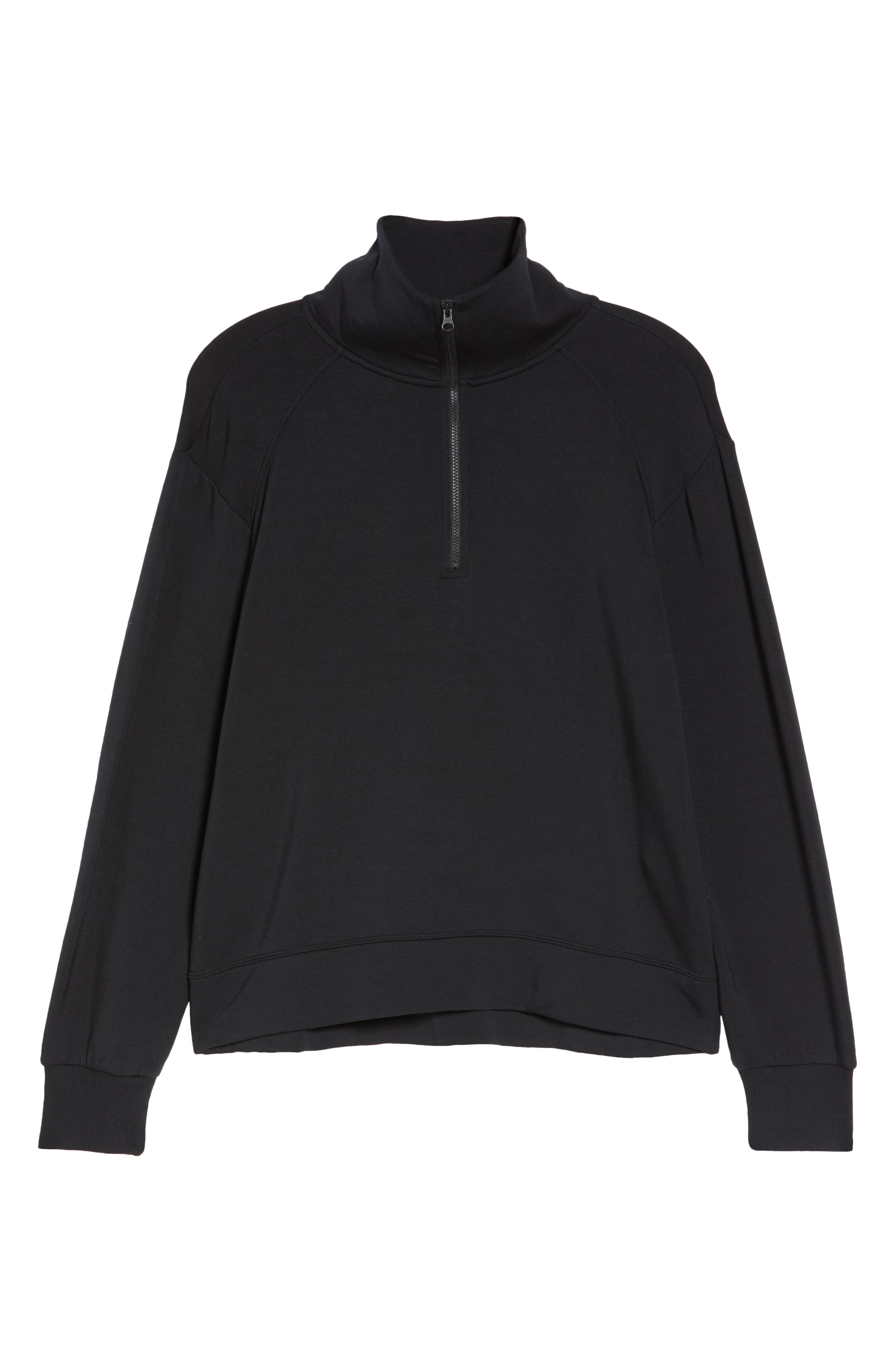 Zella Peaceful Half Zip Fleece Pullover | Nordstrom
