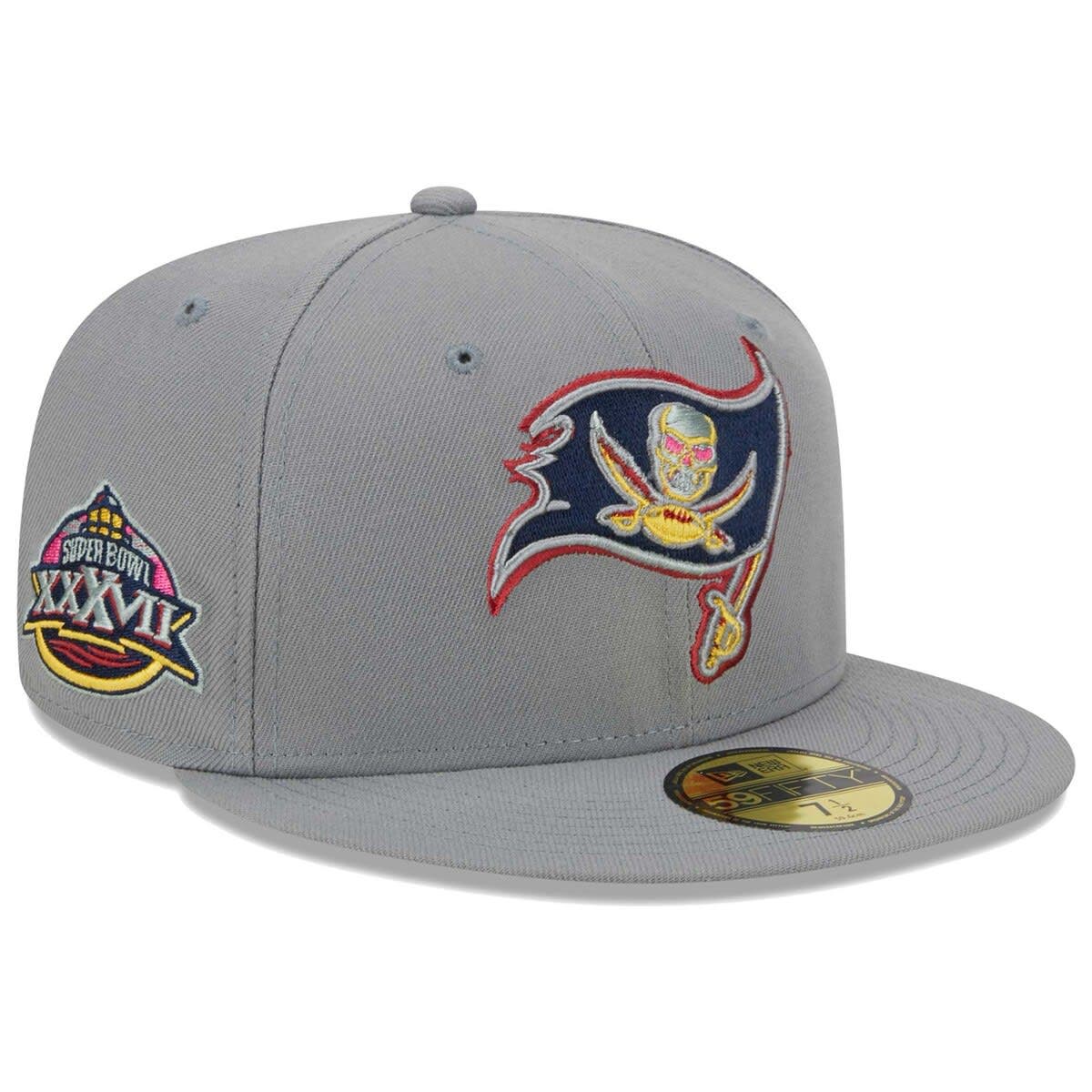 New Era Men's New Era Gray Tampa Bay Buccaneers Color Pack 59FIFTY ...