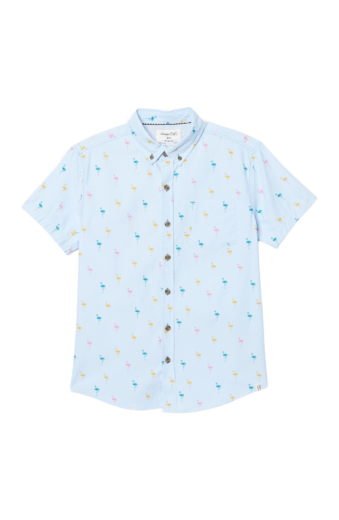 Sovereign Code Kids' Crystal Cove Shirt In Light Blue Anchor | ModeSens