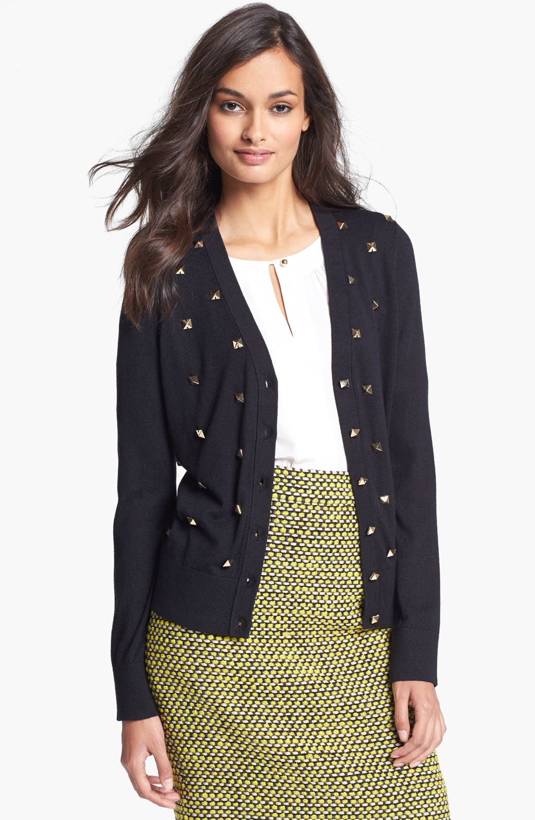 kate spade new york 'kati' studded cardigan | Nordstrom