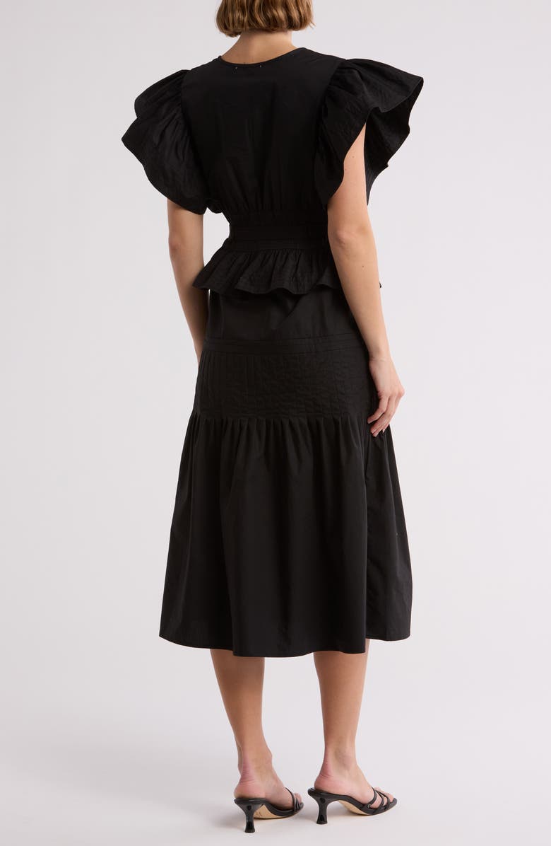 WISHLIST Tiered Ruffle Midi Dress | Nordstromrack