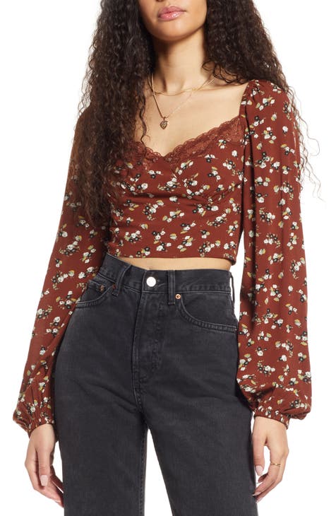 Women's Brown Tops | Nordstrom Rack