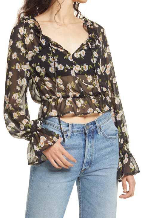 Women's Split Neck Tops | Nordstrom