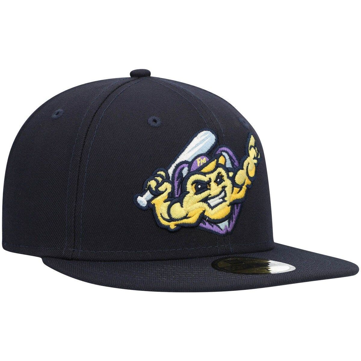 New Era Men's New Era Navy Fort Myers Mighty Mussels Authentic ...