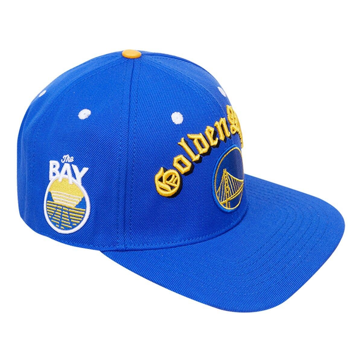 PRO STANDARD Men's Pro Standard Royal Golden State Warriors Old English ...