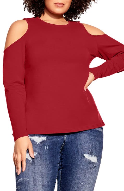 Red Plus-Size Tops for Women | Nordstrom