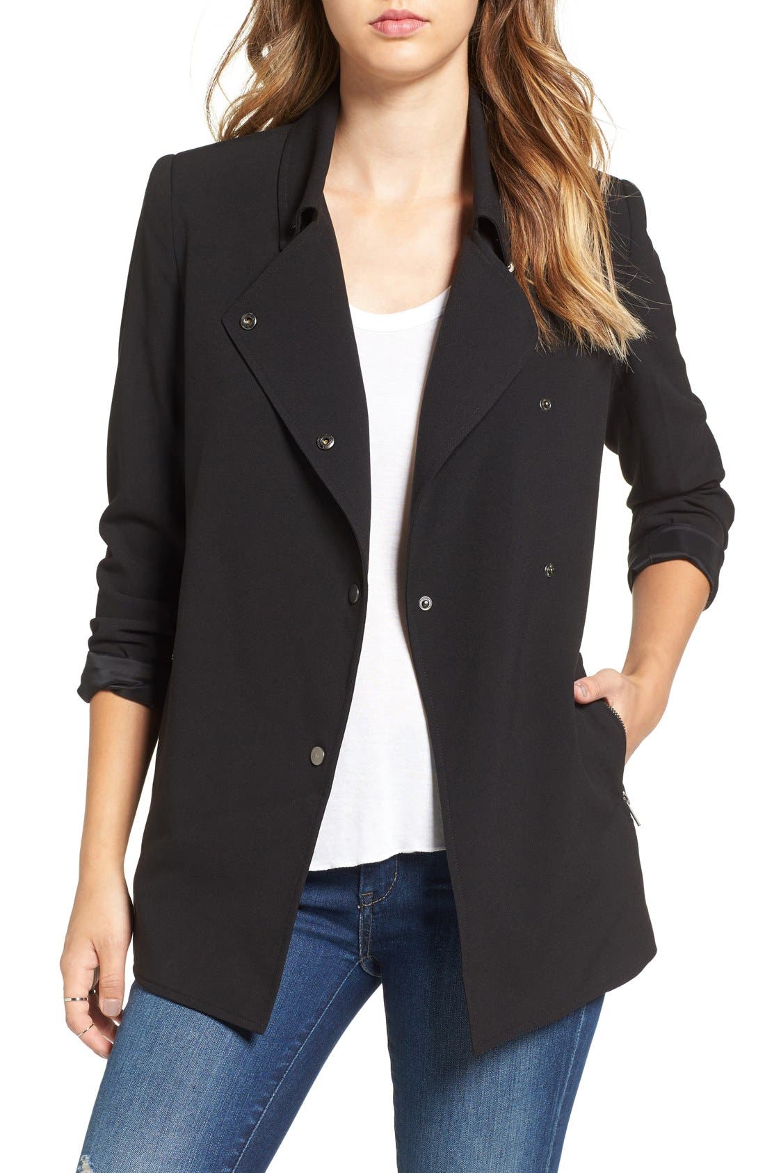 Mural Drape Front Jacket | Nordstrom