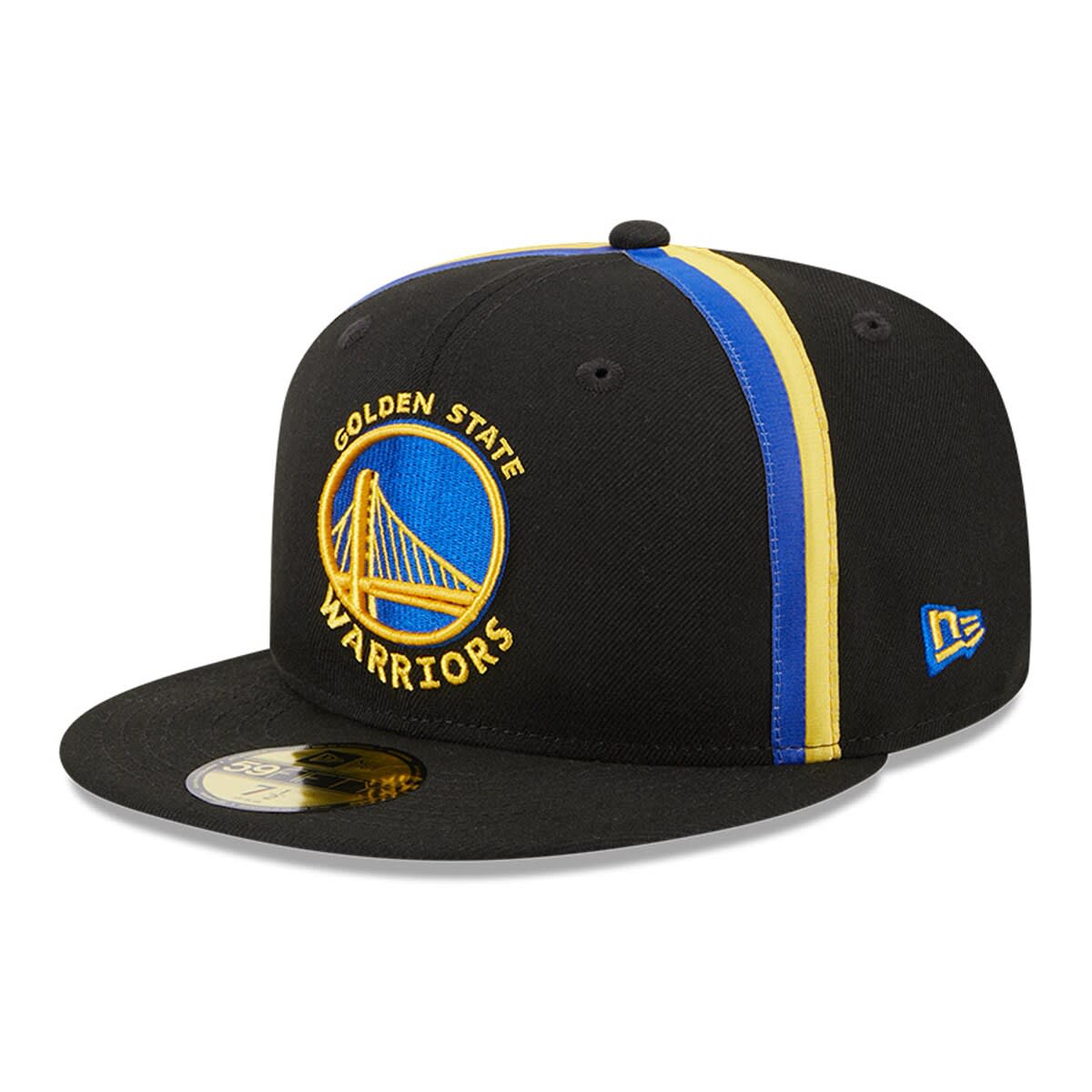 New Era Men's New Era Black Golden State Warriors Taping 59FIFTY Fitted ...