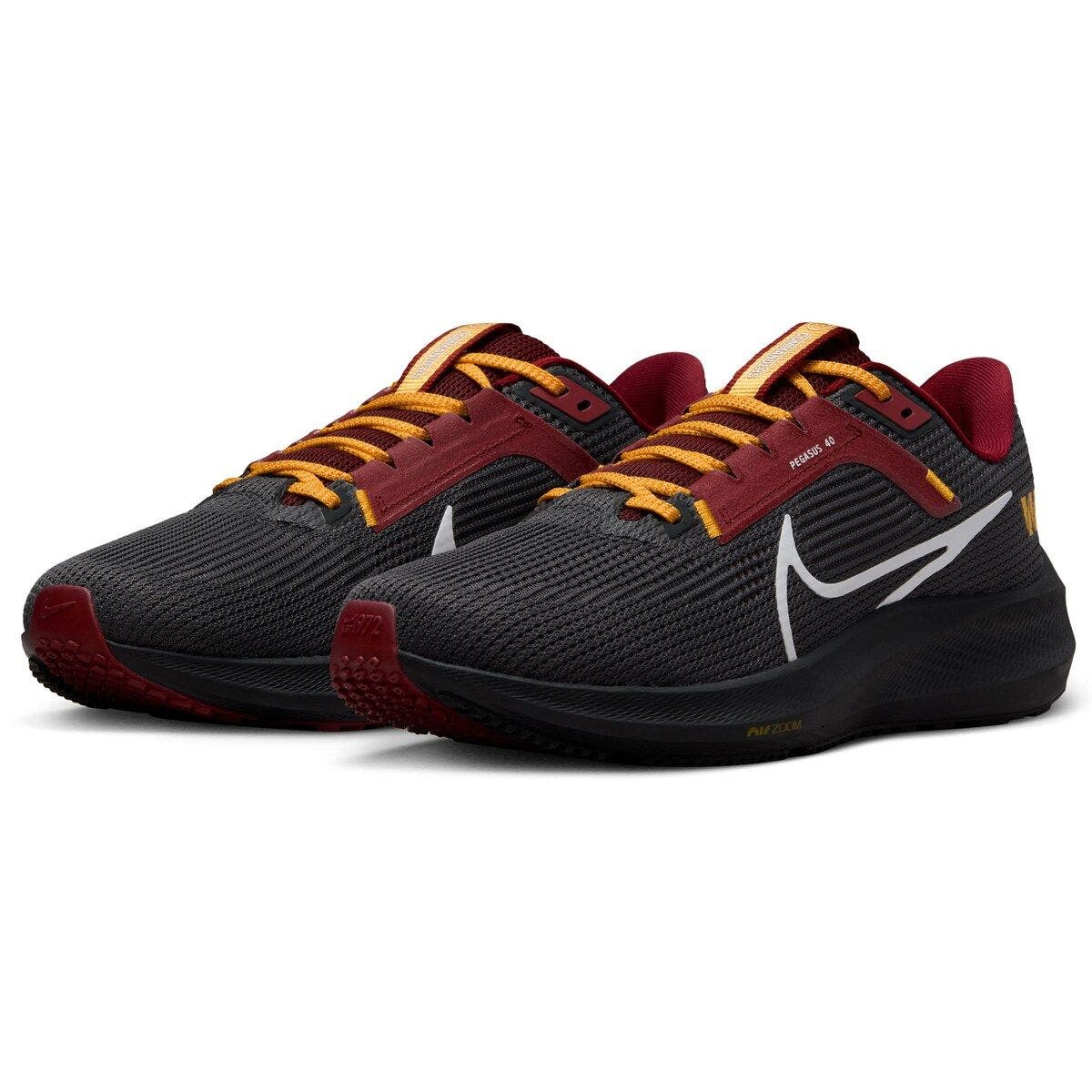 Nike Unisex Nike Anthracite Washington Commanders Zoom Pegasus 40 ...