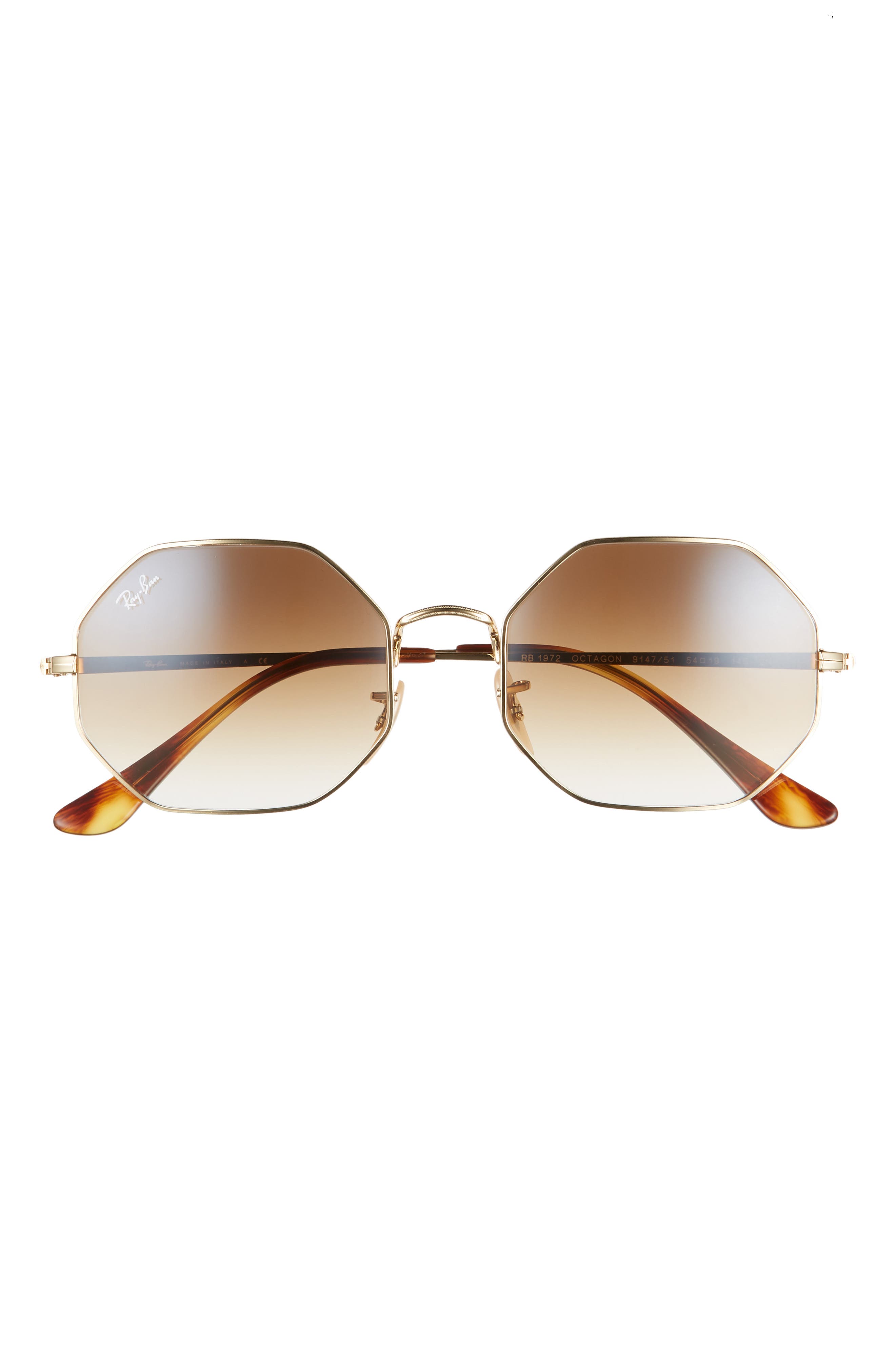 Ray-Ban 1972 54mm Gradient Octagon Sunglasses | Nordstrom