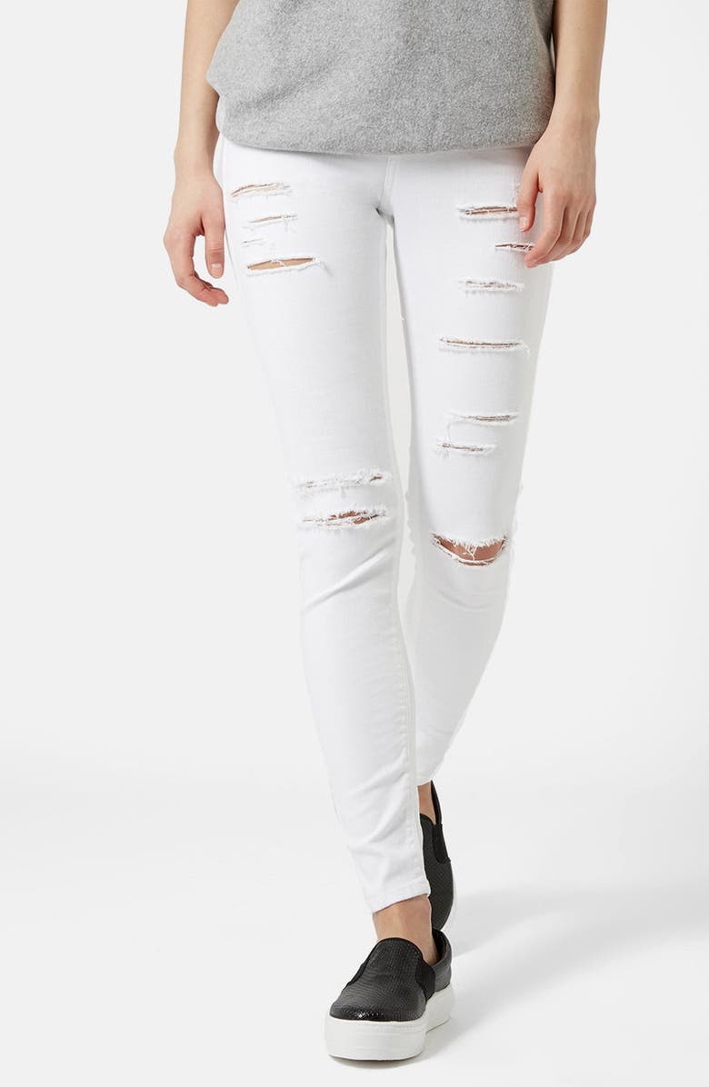 Topshop Moto Jamie Ripped Skinny Jeans Nordstrom
