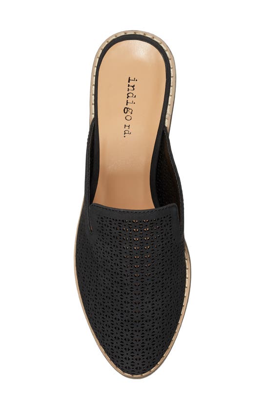 Indigo Rd Hersey Perforated Mule In Black 001 | ModeSens