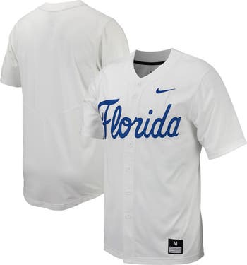 Nike Men's Nike White Florida Gators Replica Full-Button Baseball ...