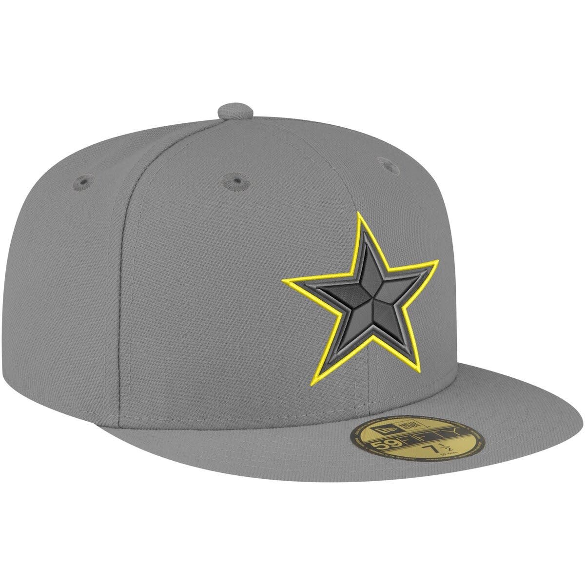New Era Men's New Era Graphite Dallas Cowboys Volt 59FIFTY Fitted Hat ...