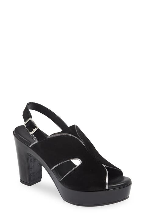 Women's Black Slingback Sandals | Nordstrom