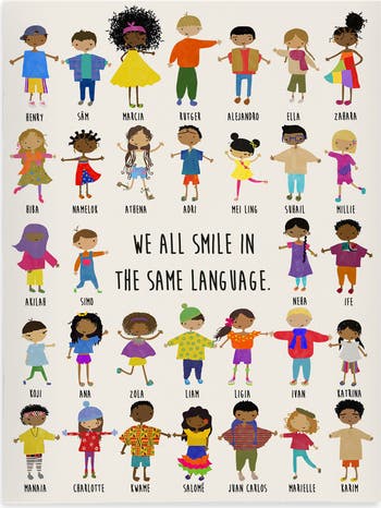 Worldwide Buddies 'We All Smile In The Same Language' Notebook | Nordstrom