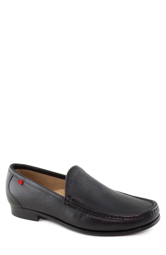 Marc Joseph New York Seattle Penny Loafer In Black Grainy | ModeSens