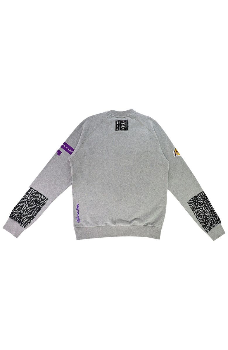 Two Hype Unisex NBA x Two Hype Heather Gray Los Angeles Lakers Culture ...