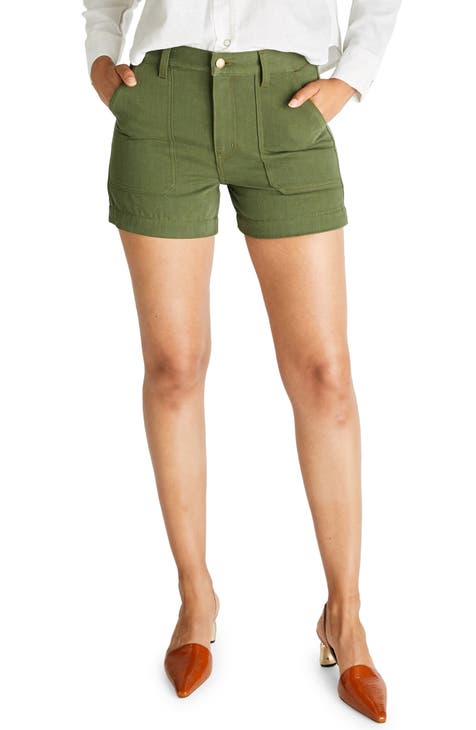Women's Green Jean Shorts | Nordstrom