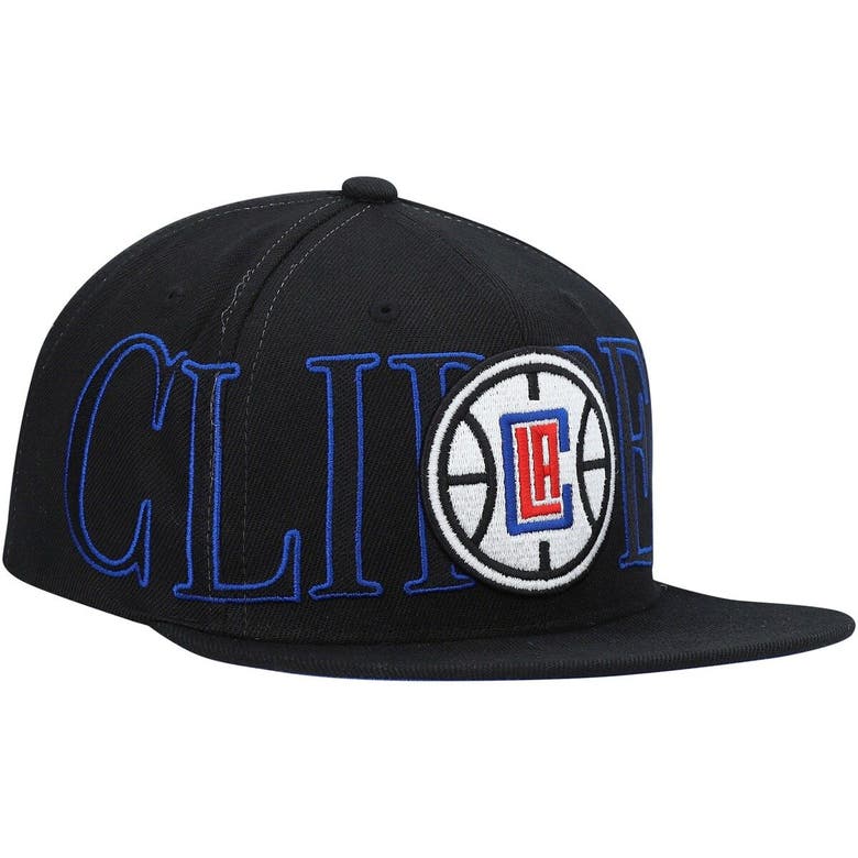 Mitchell & Ness Black La Clippers Winner Circle Snapback Hat | ModeSens