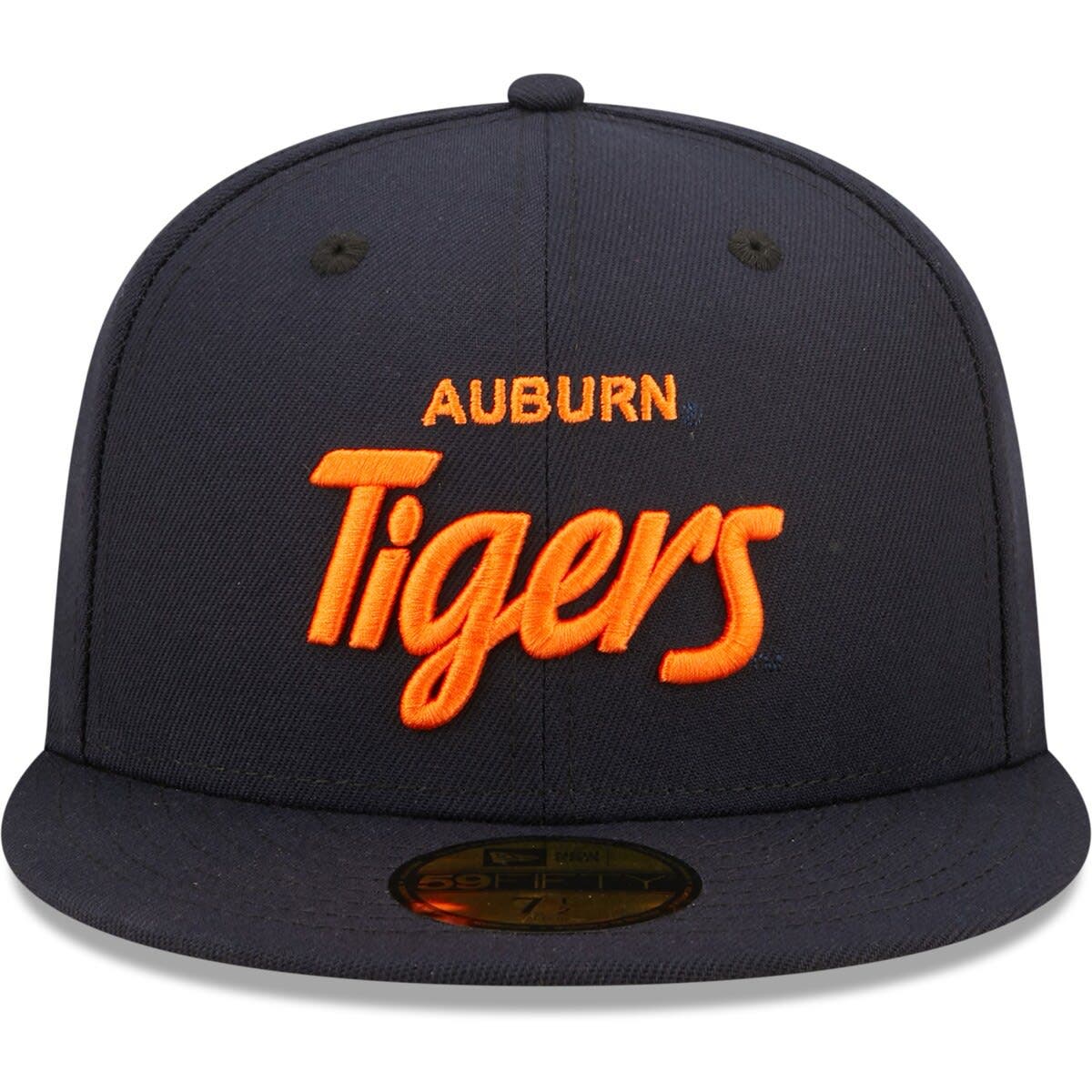 New Era Men's New Era Navy Auburn Tigers Script Original 59FIFTY Fitted ...