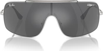 Ray-Ban Wings III 136mm Square Wrap Sunglasses | Nordstrom