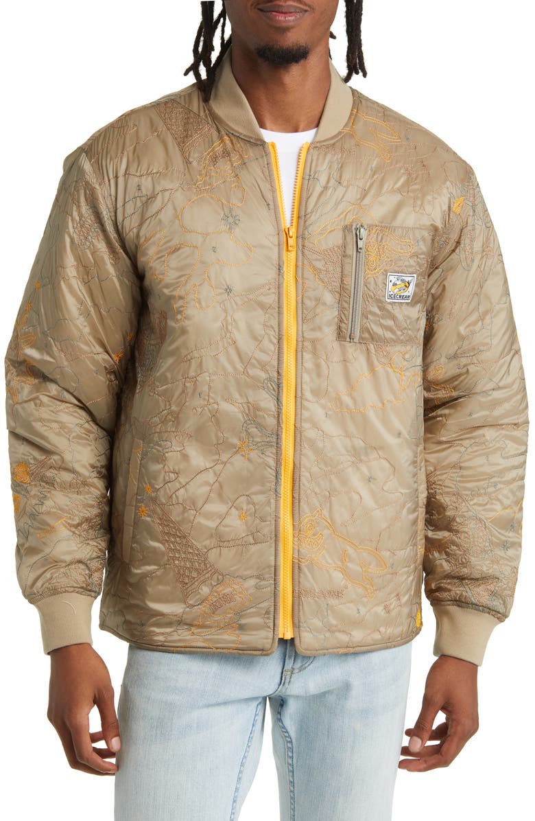 ICECREAM Skim Milk Bomber Jacket | Nordstrom