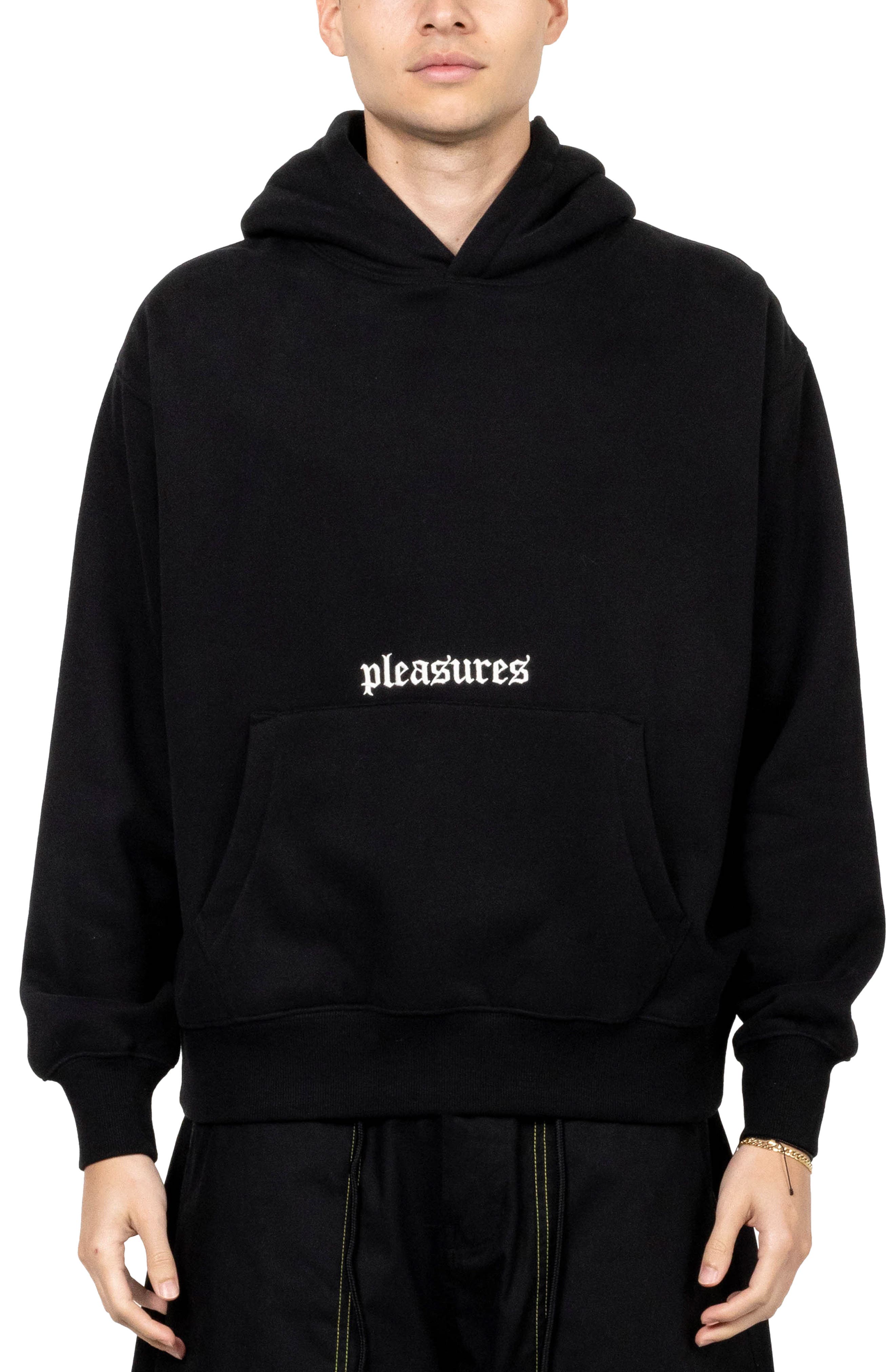 PLEASURES Spinal Embroidered Hoodie | Nordstrom