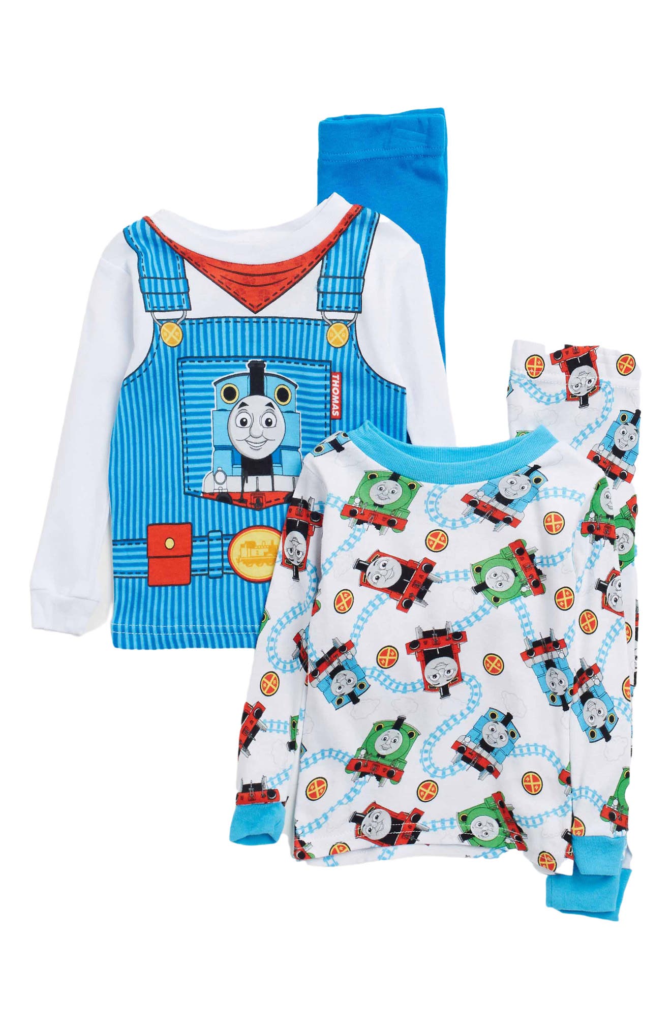 Ame Babies' Thomas The Tank Engine Pajamas In Blue | ModeSens