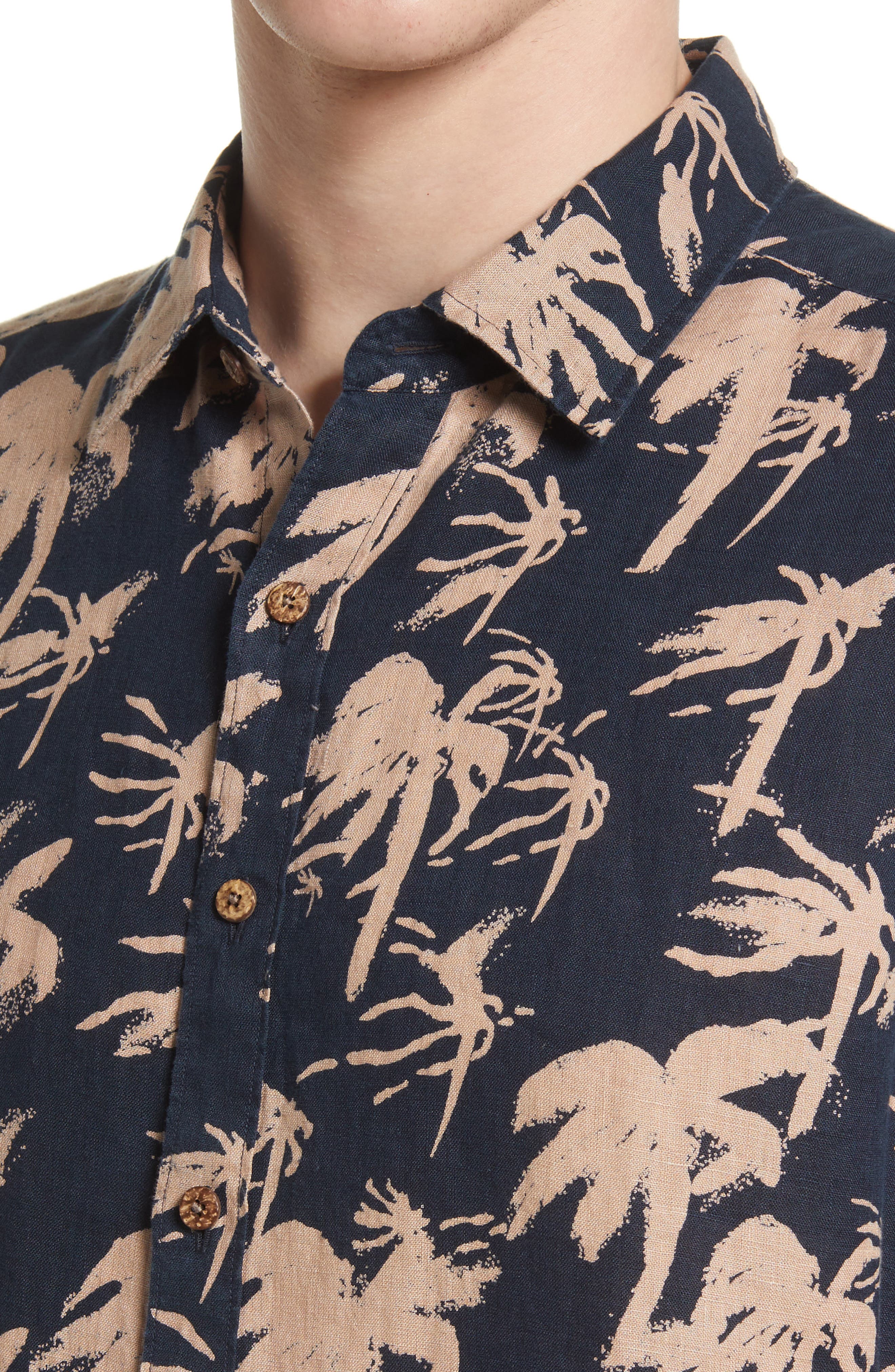 Rodd & Gunn Haskell Point Short Sleeve Linen Button-Up Shirt ...