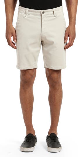 Mavi Jeans Noah Stretch Twill Flat Front Shorts Nordstrom