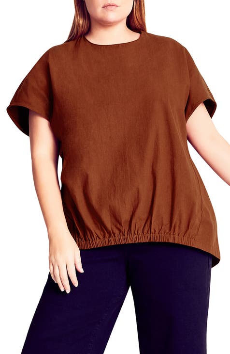 Orange Plus-Size Tops for Women | Nordstrom
