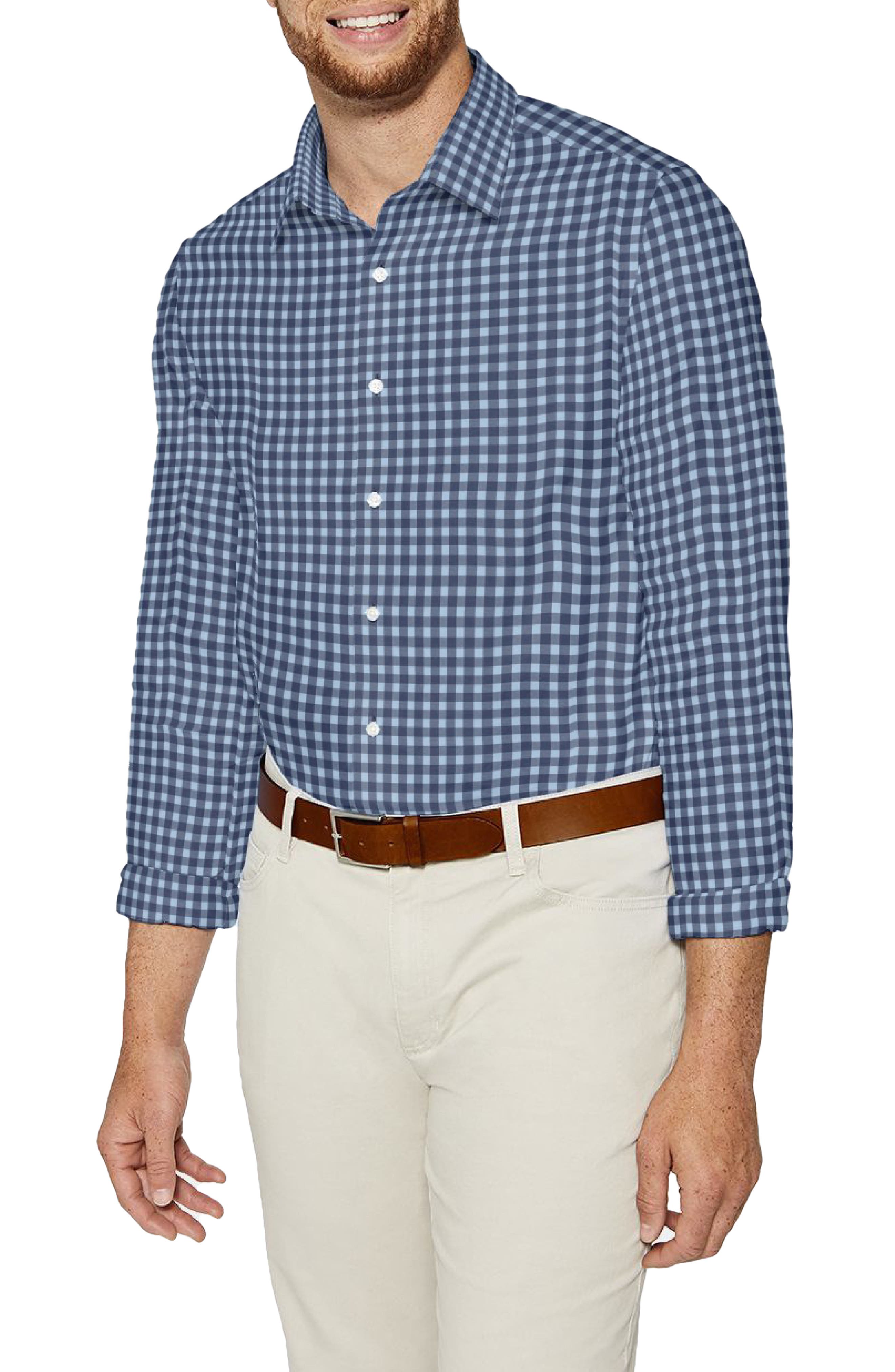 Stantt Casual Soft Wash Button Front Shirt | Nordstromrack