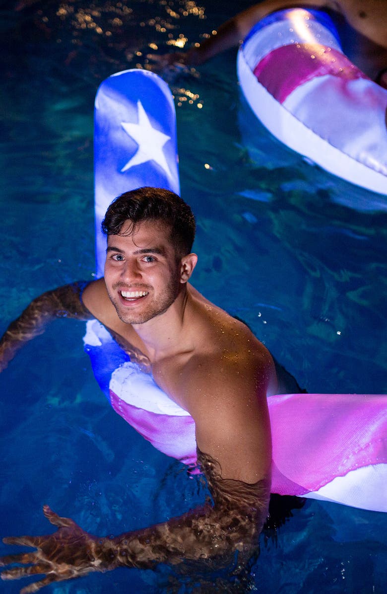 POOLCANDY Stars & Stripes LED Noodle Pool Float | Nordstromrack